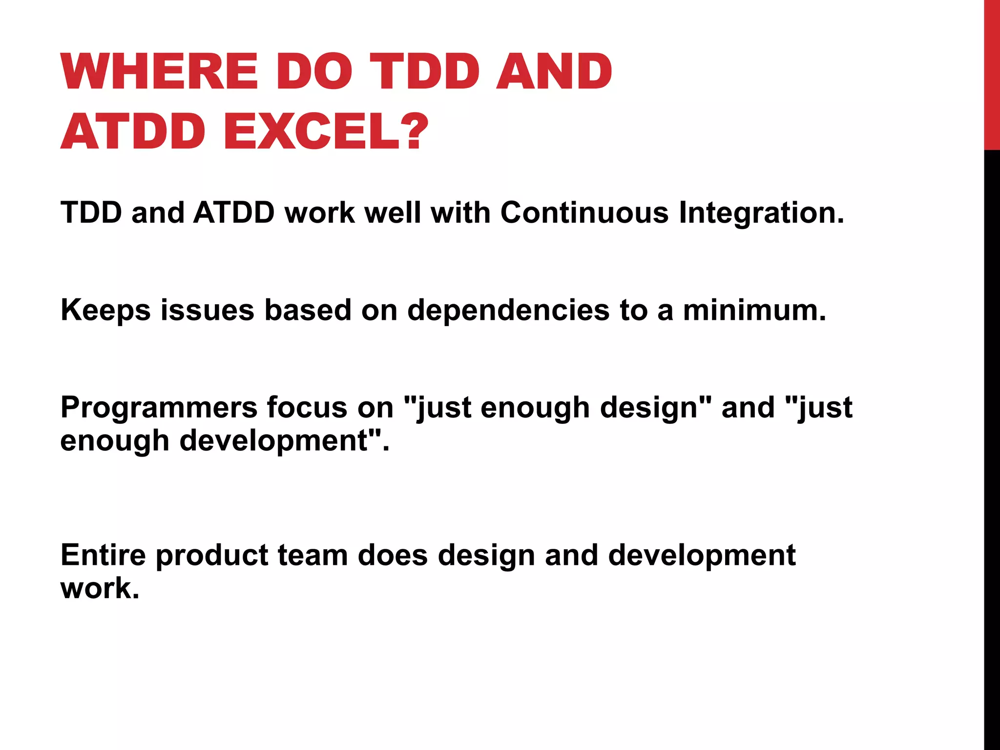 Get the Balance Right: Acceptance Test Driven Development, GUI ...