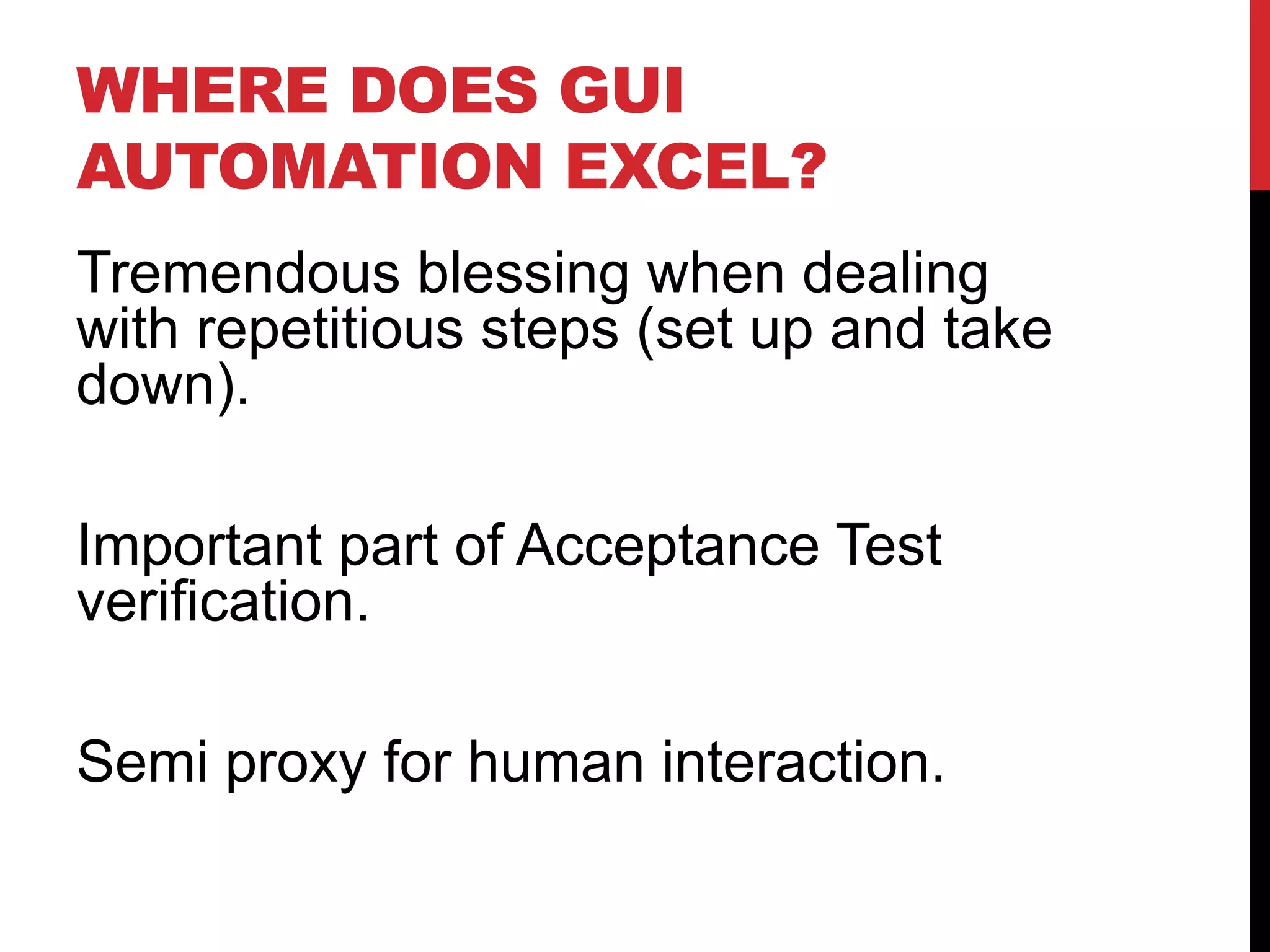 Get the Balance Right: Acceptance Test Driven Development, GUI ...