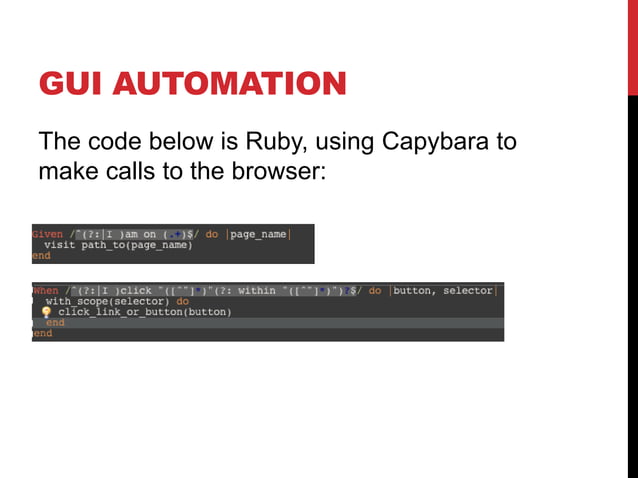 Get the Balance Right: Acceptance Test Driven Development, GUI ...
