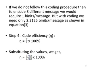 Data Communication & Computer network: Shanon fano coding | PDF
