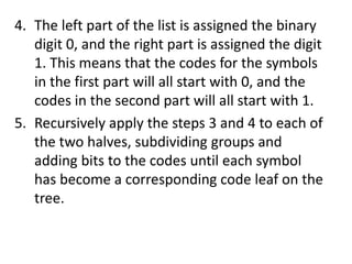 Data Communication & Computer network: Shanon fano coding | PDF