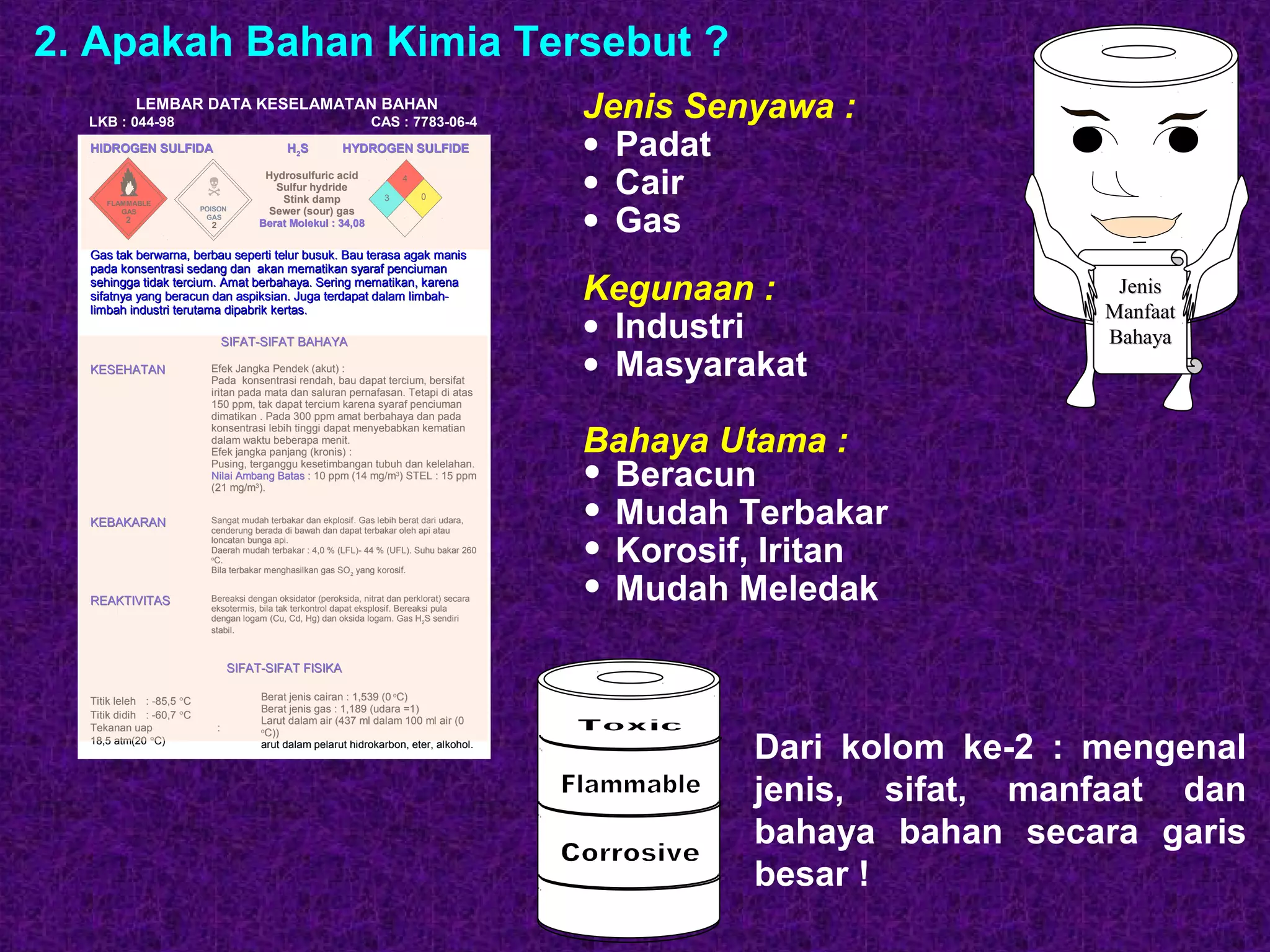 11 lembar data keselamatan bahan | PPT