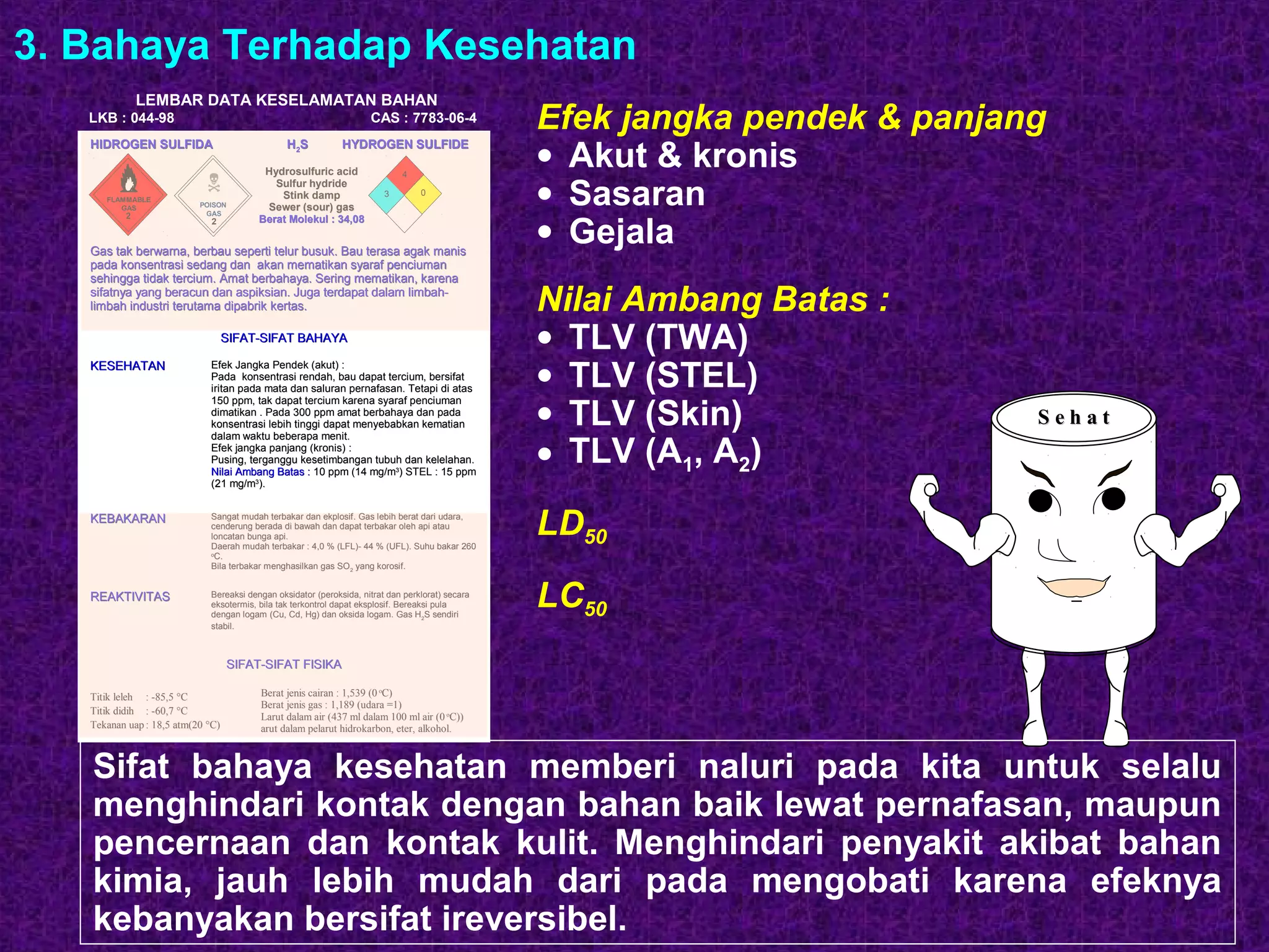 11 lembar data keselamatan bahan | PPT