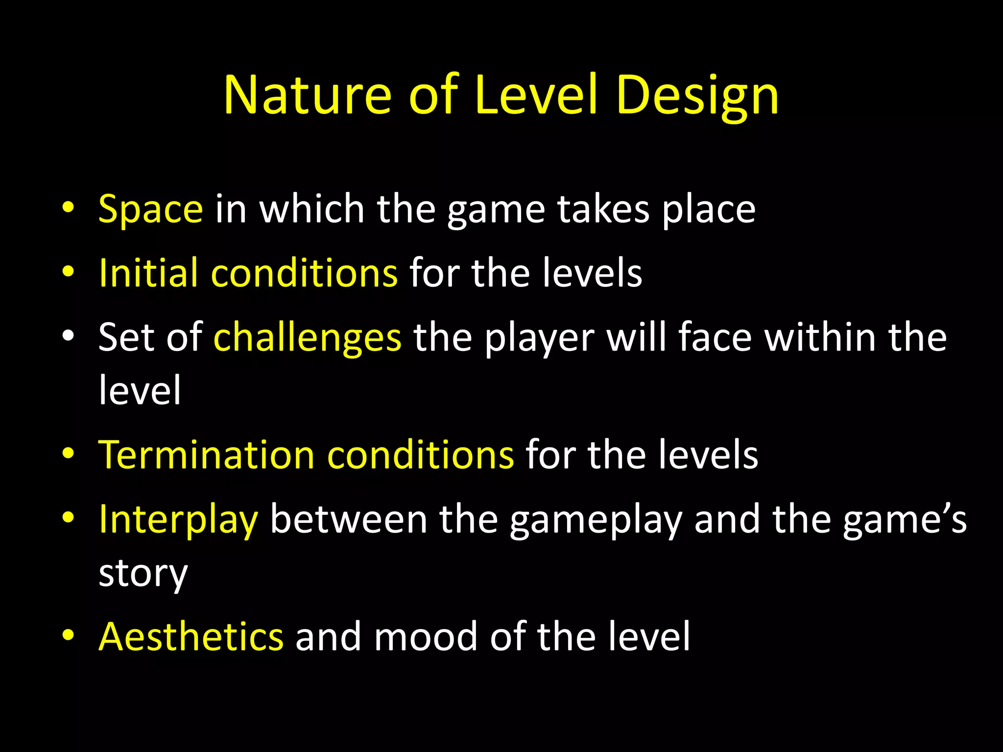 Level Design | PPTX