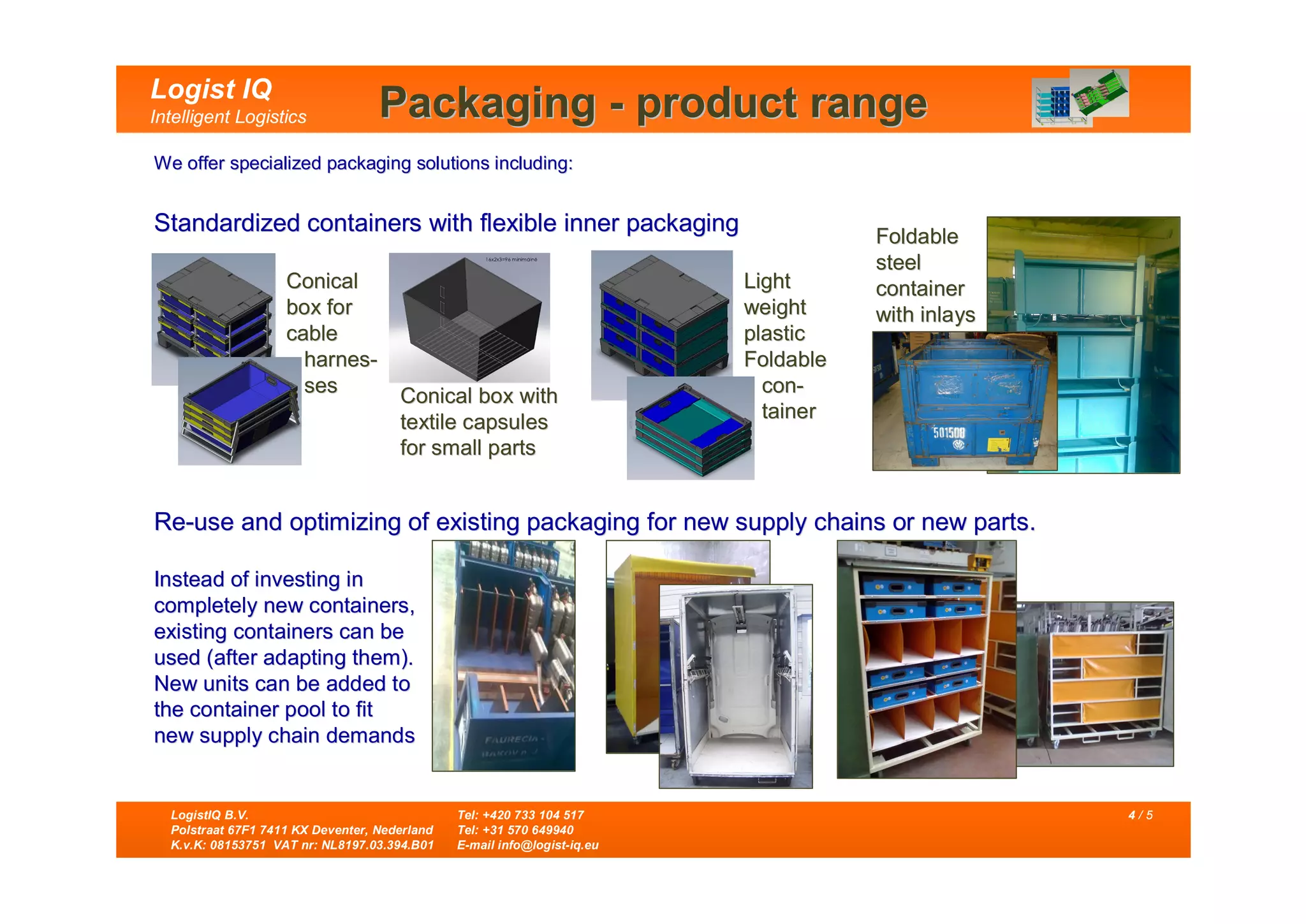 Logist IQ presentation | PDF