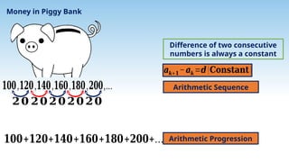 Aritmatic progression class eleventh maths | PPTX