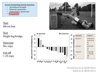 Nicola A. Maffiuletti - Hamstring Injuries | PPT