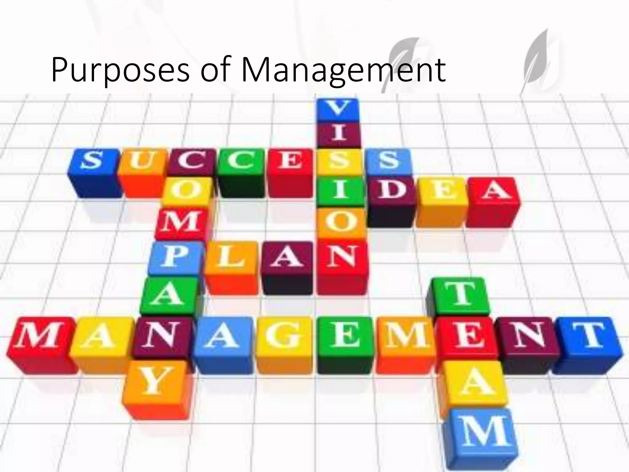Management Topic in Details.Management Definition and Principle ...