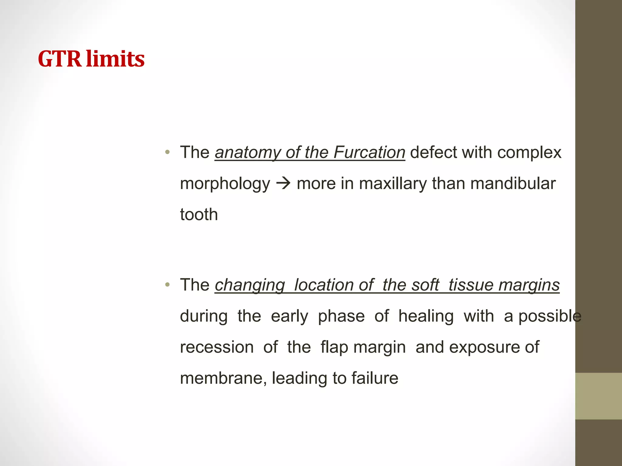 11 management of furcation defects | PPTX