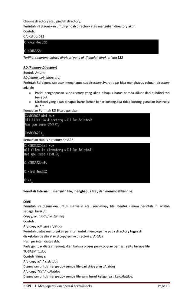 11 materi mengoperasikan operasi berbasis teks | DOCX