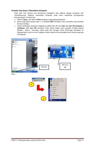 11 materi mengoperasikan operasi berbasis teks | DOCX