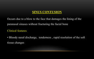 Differential diagnosis of haziness of maxillary sinus | PPTX