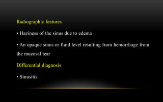 Differential diagnosis of haziness of maxillary sinus | PPTX