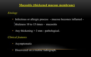 Mucositis In Maxillary Sinus