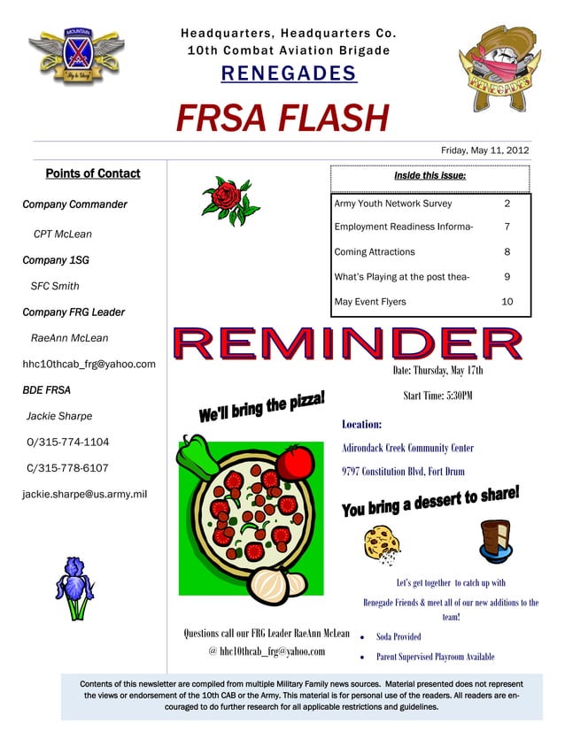 11 MAY FRSA FLASH | PDF