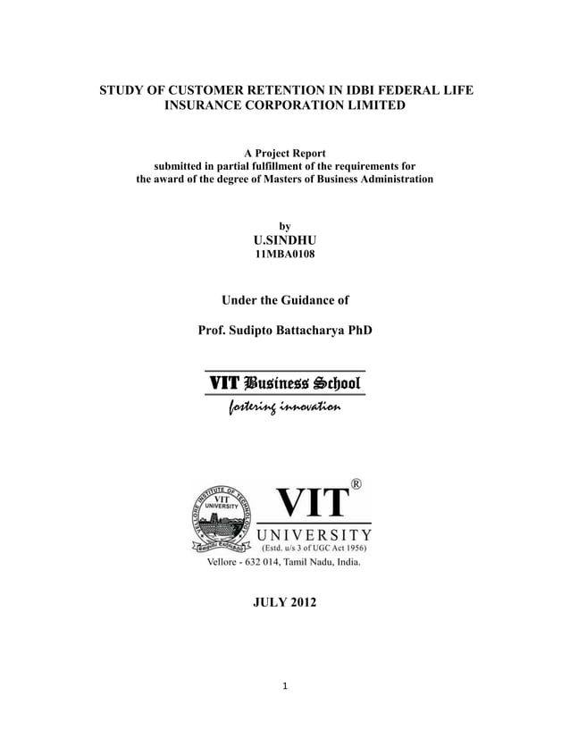 IDBI Federal Life Insurance | PDF