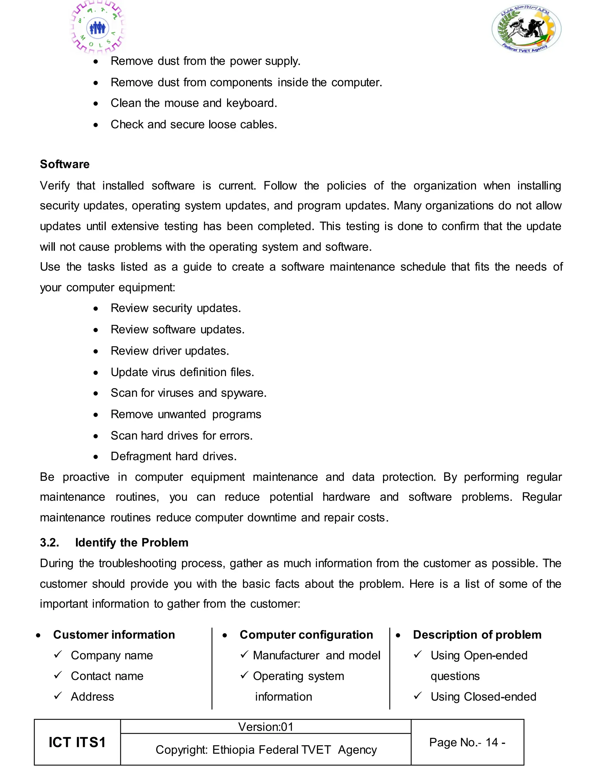 Information communication technology for | PDF