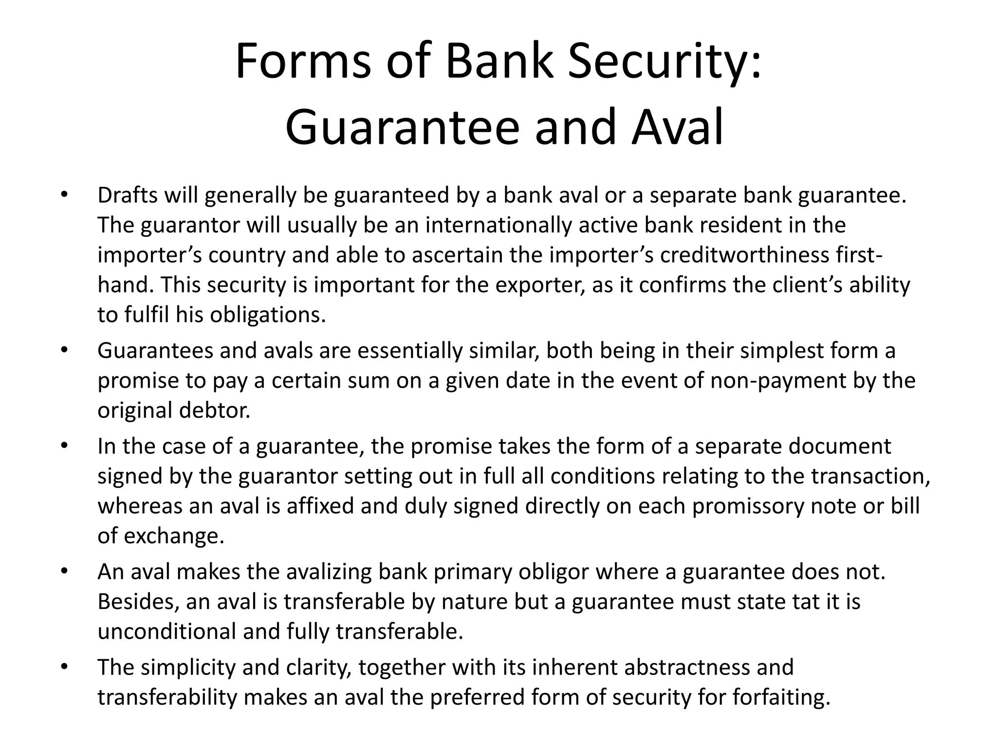 methods of payment in international trade | PPTX
