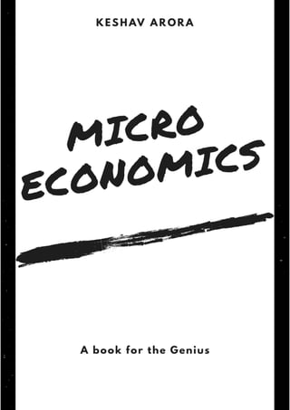 11 Micro Economics Full Book Main Points PPT | PDF