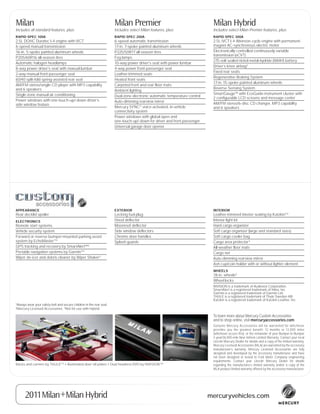 2011 Mercury Milan Hybrid West Herr Ford Lincoln Mercury, NY | PDF