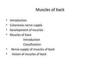 11 muscles of back dr swati | PPT