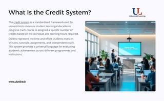 Understanding the Credit System in Higher Education | PDF