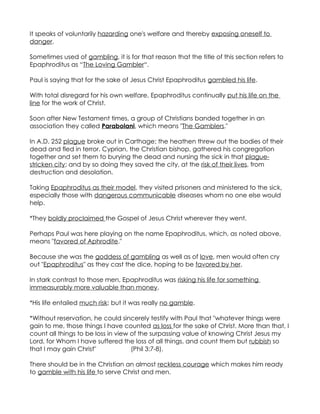 11 November 27, 2011 Philippians, Chapter 2 Verse 25 - 30 | PDF