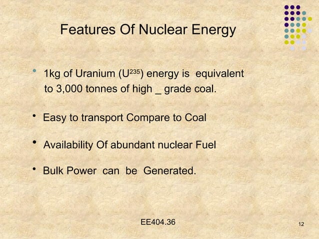 NUCLEAR POWER PLANT -BASIC COMPONENTS AND PRINCIPLE | PPT