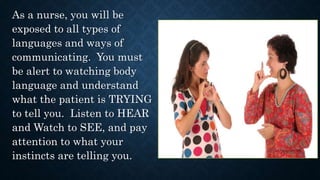 11 nurses how to communicate | PPT
