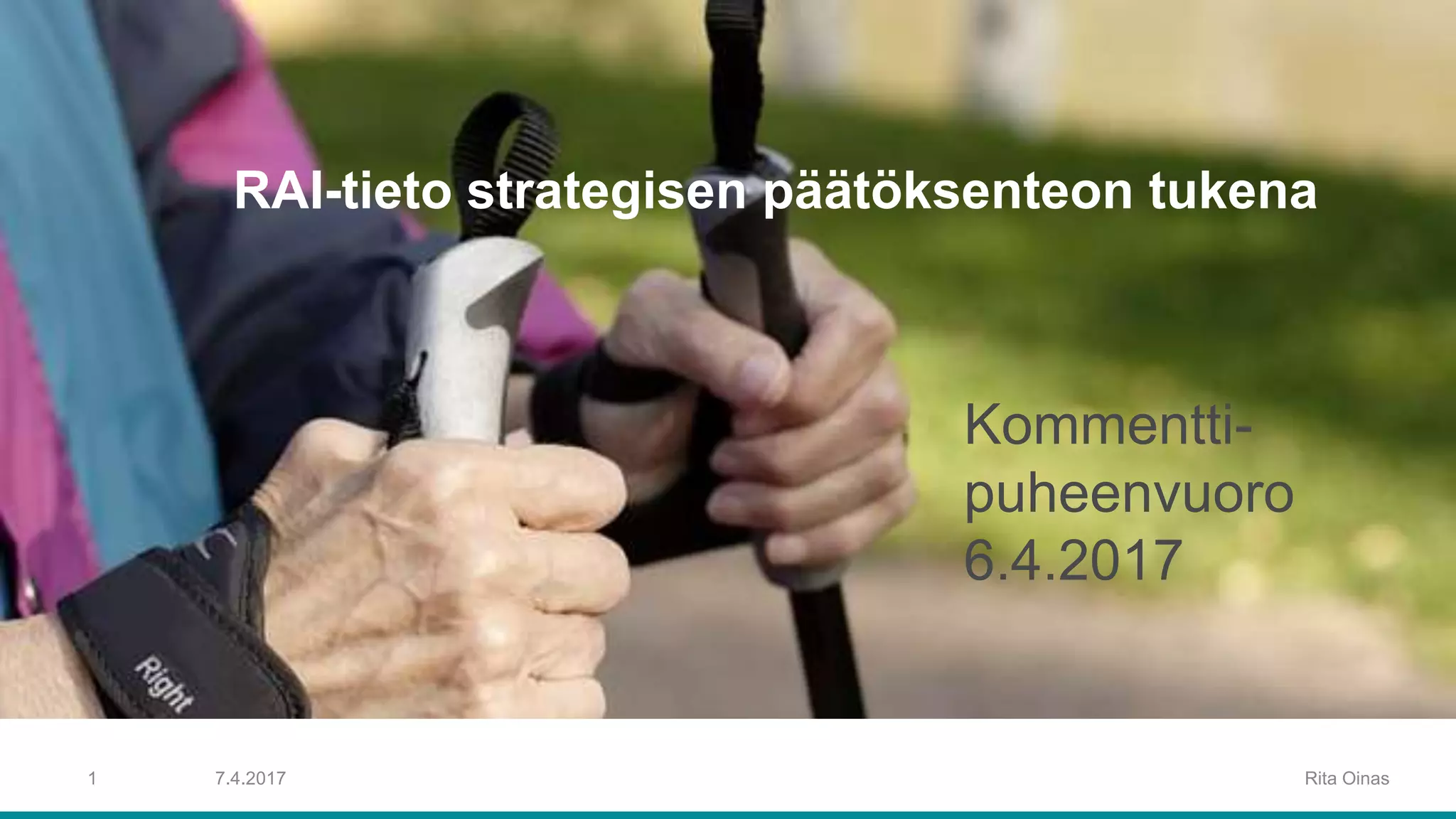 RAI-tieto strategisen päätöksenteon tukena | PPT