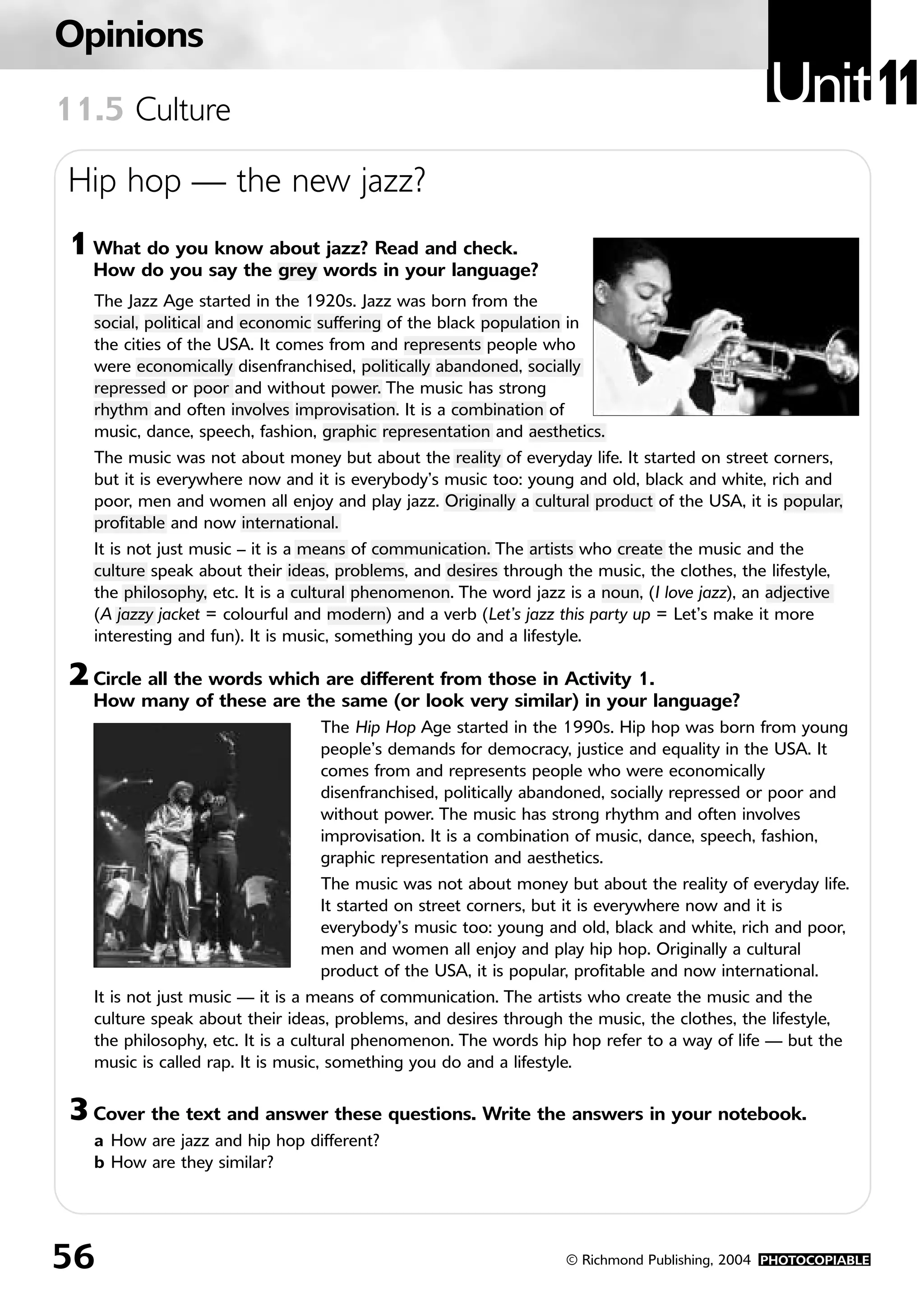 Unit 11 Opinions | PDF