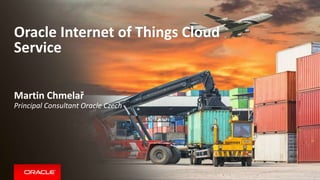 IoT Platform Meetup - Oracle | PPTX