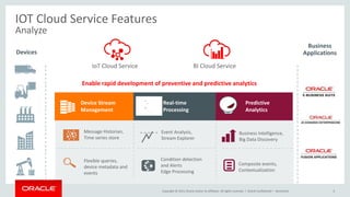 IoT Platform Meetup - Oracle | PPT