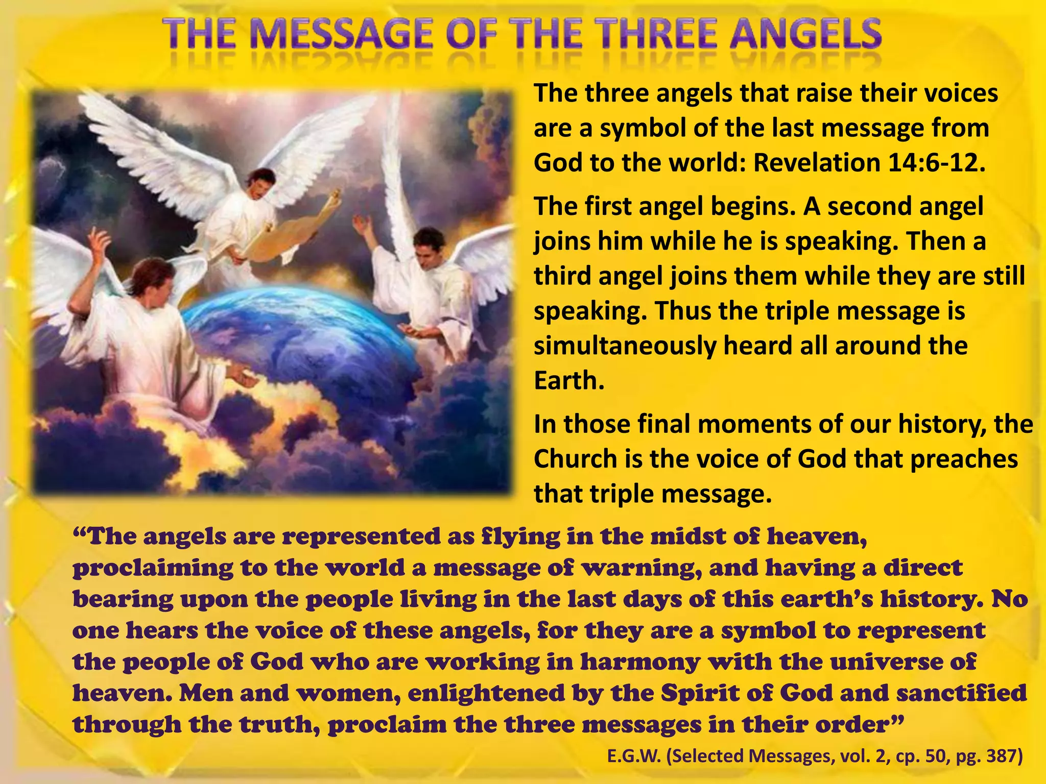 11 our prophetic message | PPTX