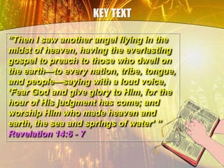 11 our prophetic message | PPTX