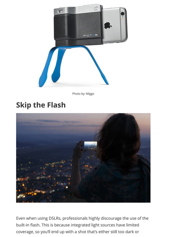 11 Outdoor Photography Tips for Shooting with Your Smartphone | PDF
