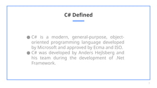 Module 1 - Overview and C# History.pptx