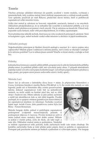 Paměťové techniky | PDF