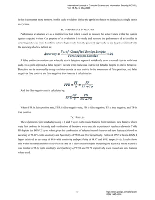 Hybrid Feature Classification Approach for Malicious JavaScript Attack Detection using Deep ...