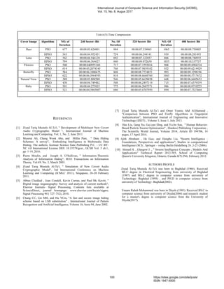Comparison Between PSO and HPSO In Image Steganography | PDF