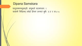 Parada samskara #Dr.Mahantesh Rudrapuri | PPTX