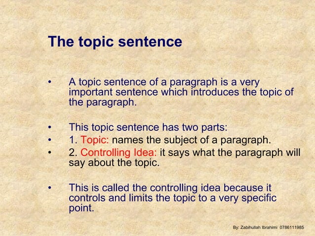 Presentation about Paragraphs, English.ppt
