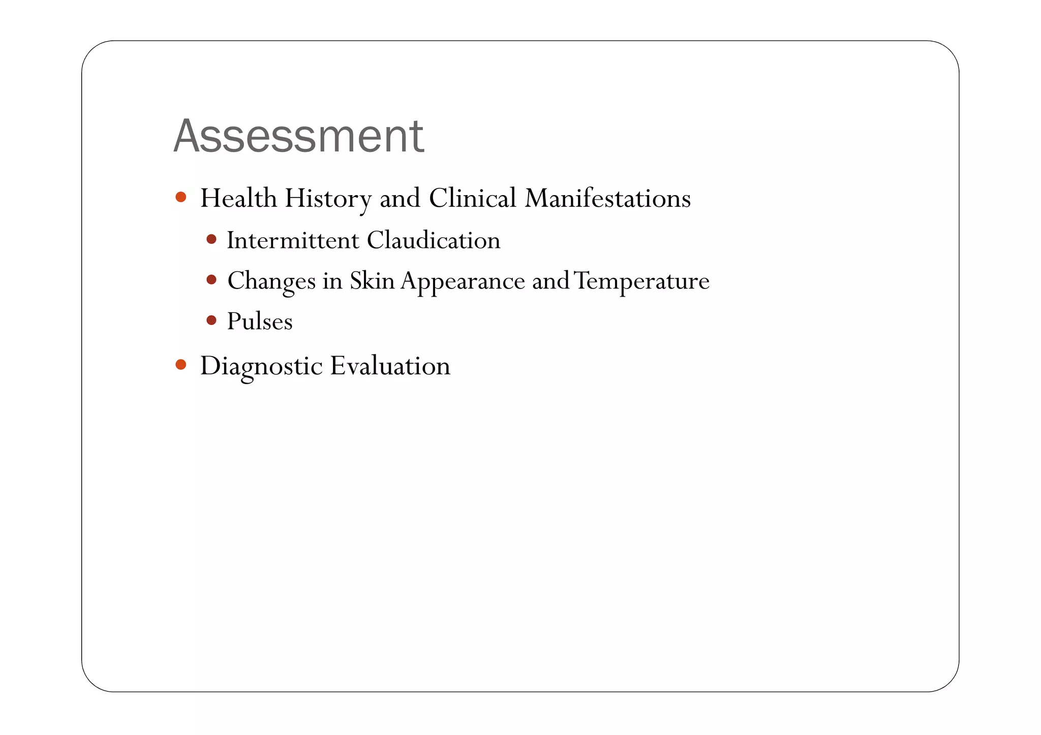 Nursing Care of Clients with Peripheral Vascular Disorders Part 1 of 3 ...
