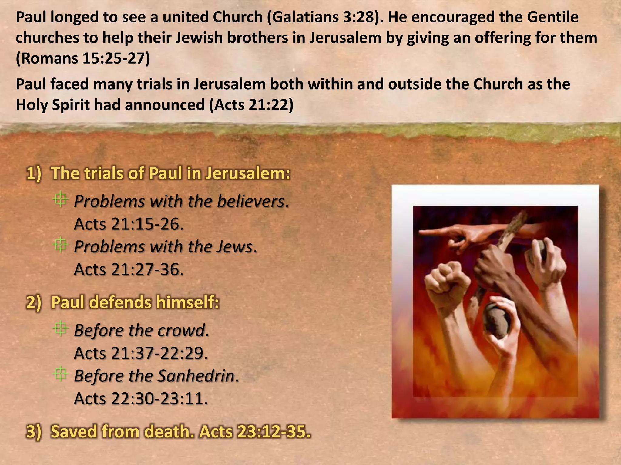 11 paul arrest in jerusalem | PPTX