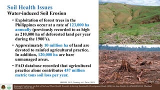 Soil Health and Sustainable Development Goals in the Philippines | PPTX