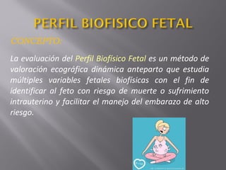 Perfil Biofísico