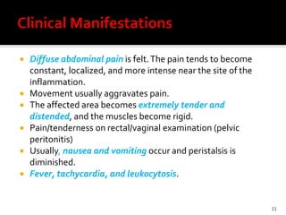 PERITONITIS pdf for healthcare medical students | PPT