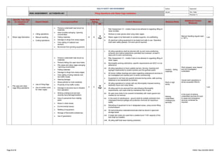 11 Piling Operations with Rebar Cage installation Risk Assessment ...