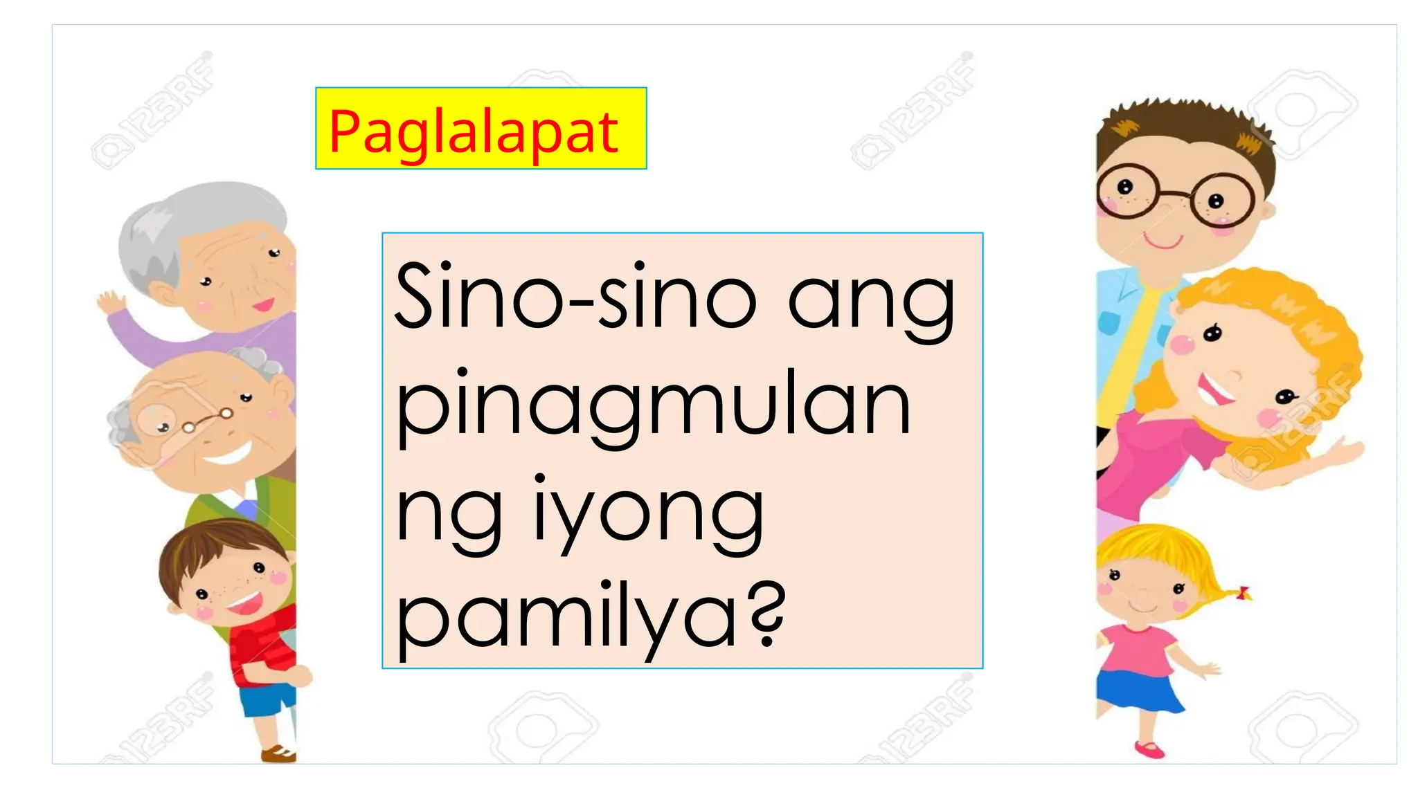Pinagmulan ng pamilya grade 1 quarter 12 | PPTX