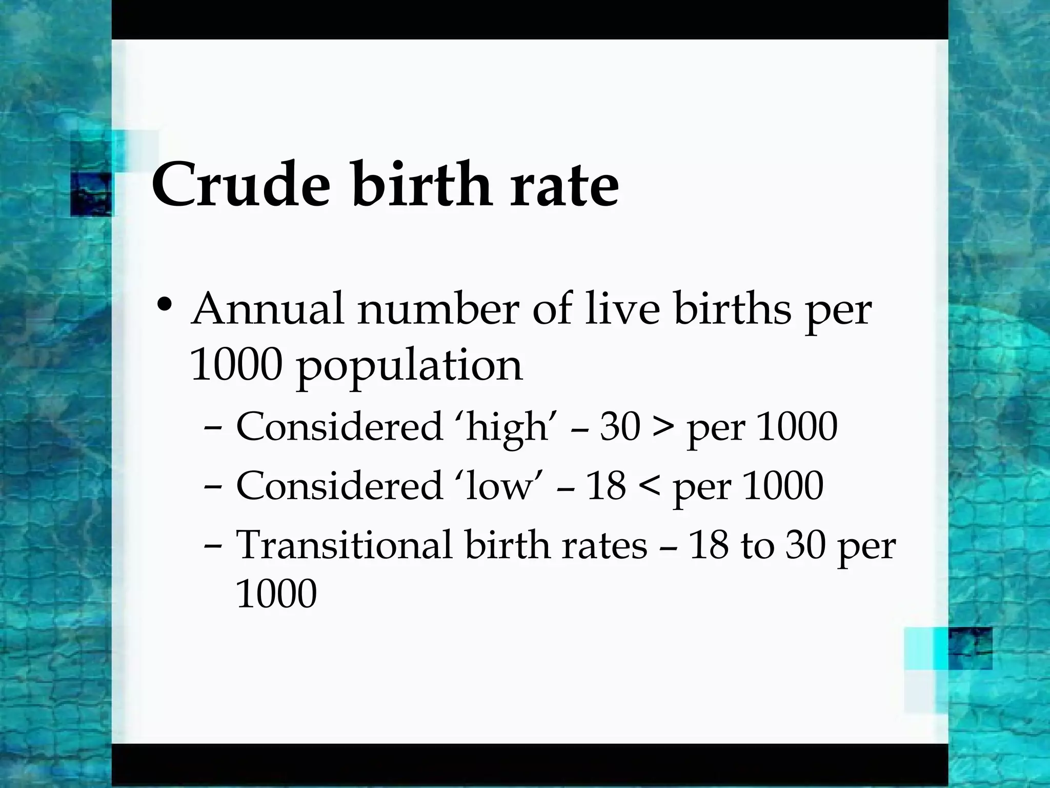 INTRODUCTION OF POPULATION GEOGRAPHY | PPT
